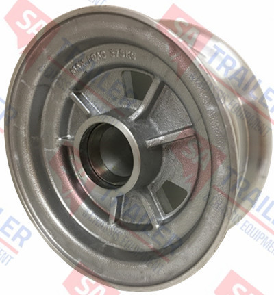 8" x 3" Axle Mount Wheel (Plain) No Bearings - SA Trailer