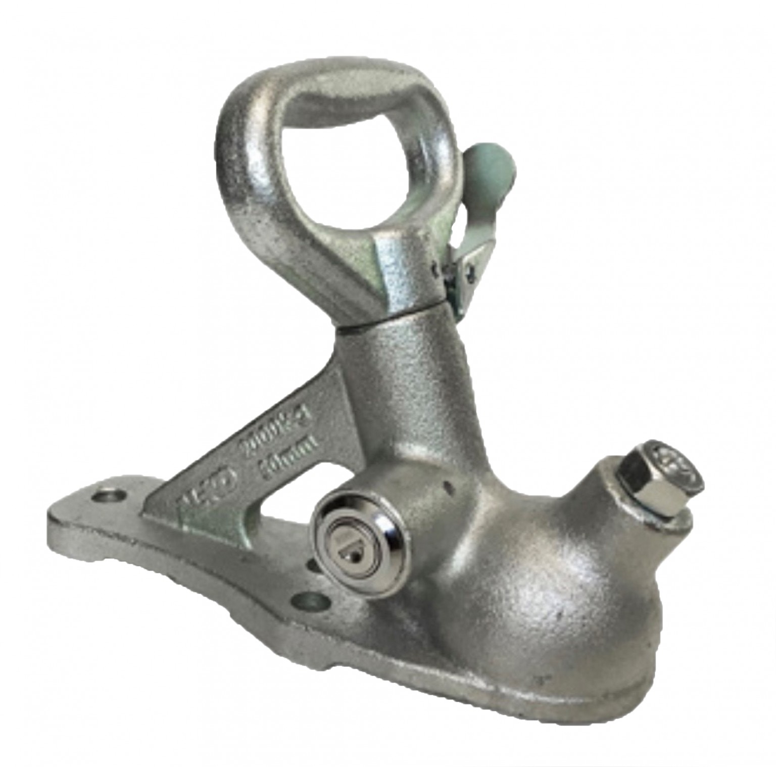 COUPLING SNAP ON 2 & 3 HOLE ZINC PLATED LOCKABLE INCLUDES LOCK & KEYS ...